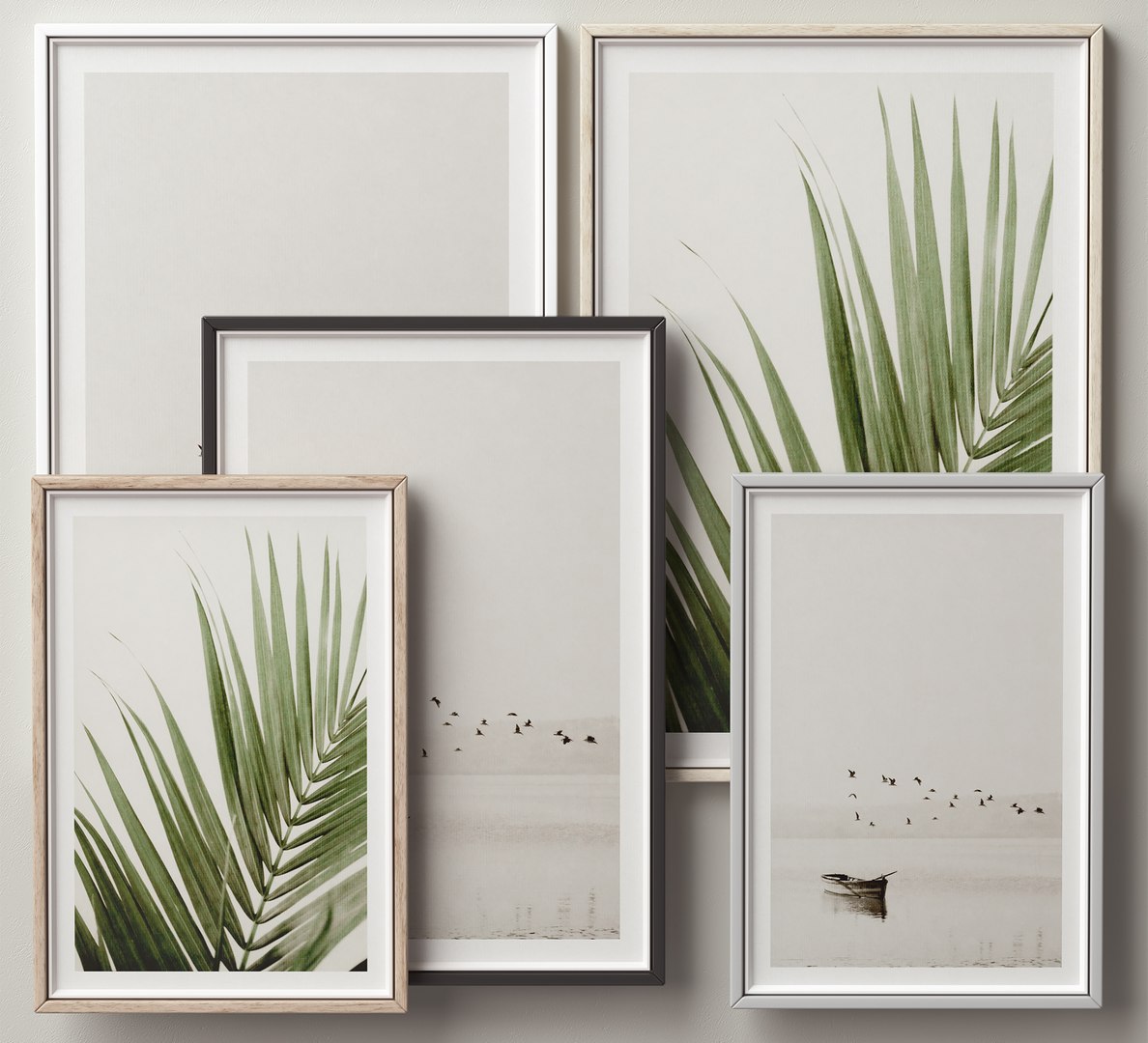 Picture Frames Set-397 Model - TurboSquid 2010403