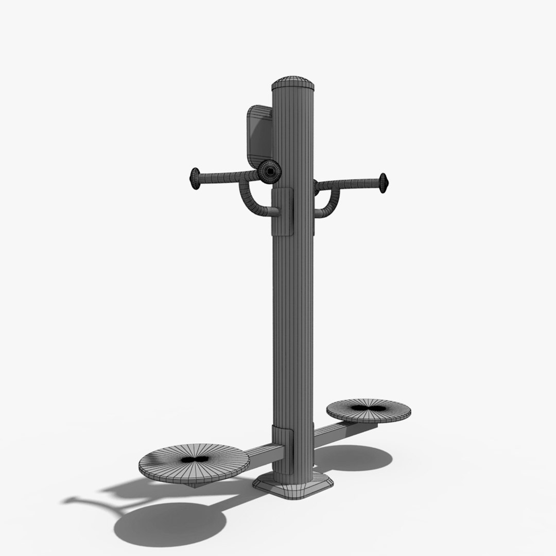 Outdoor Body Flexer Model - TurboSquid 1464499