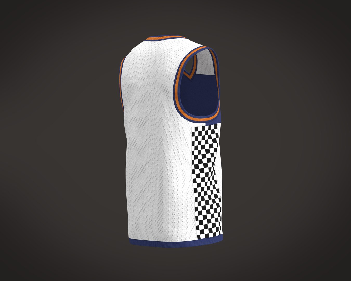 Mens Basketball Jersey Vest 3D Model - TurboSquid 2340819