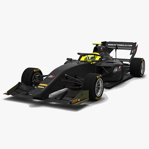 3D formula 3 race car - TurboSquid 1331316