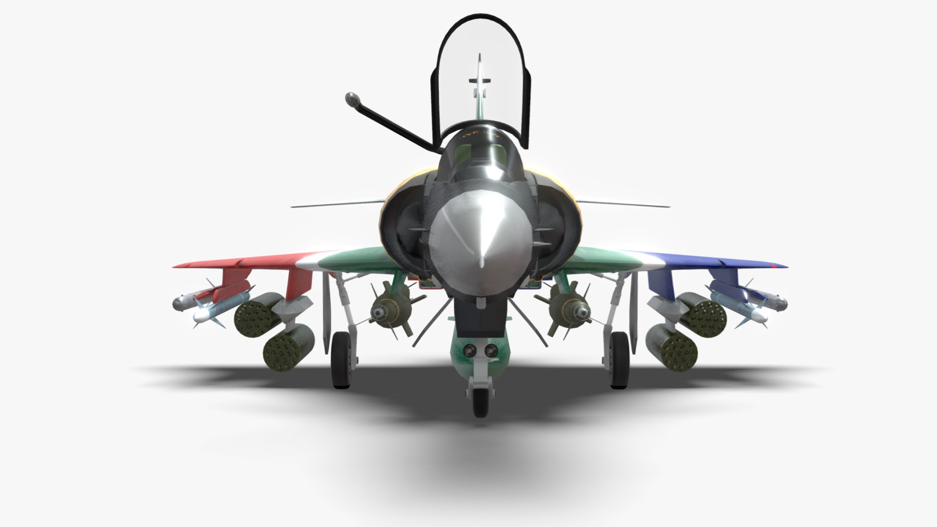 3D Atlas Cheetah C South African Display Team - TurboSquid 1850626