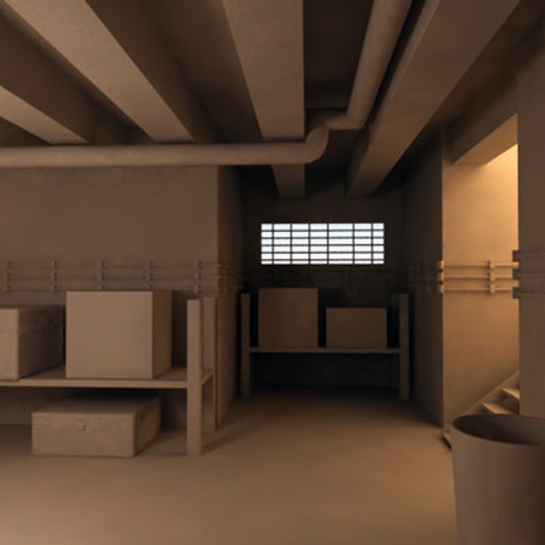 Basement 3d Model