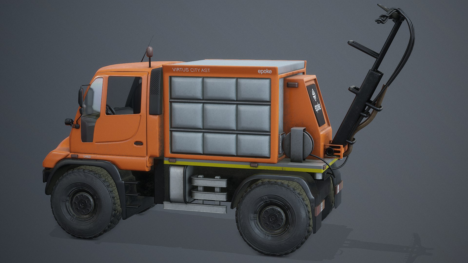 3D Mercedes Benz Unimog U400 - TurboSquid 1484991