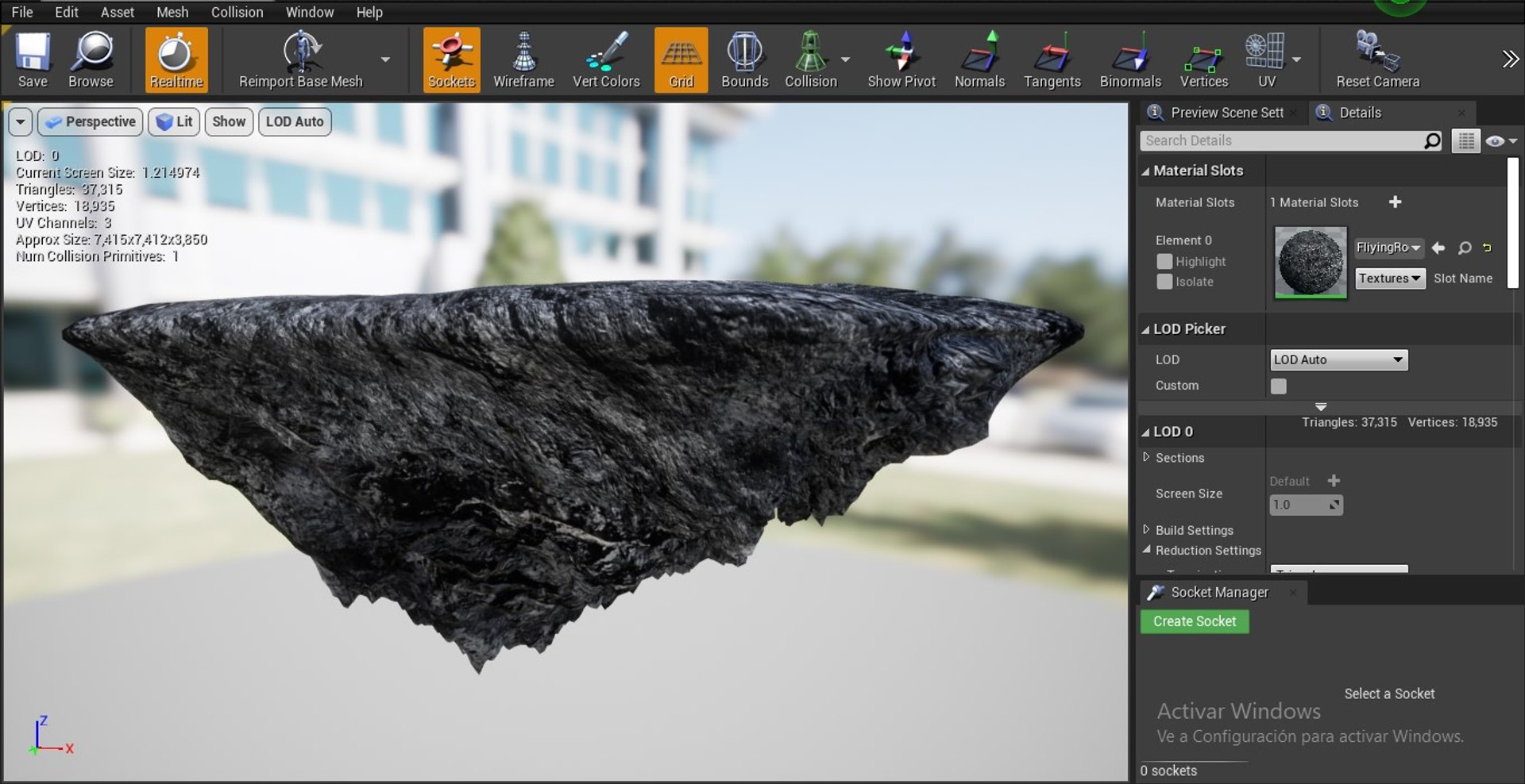 3D unreal engine ground - TurboSquid 1558948