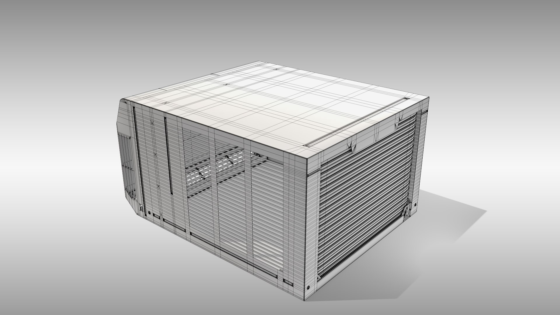 Lg Window Air Conditioner 3D Model - TurboSquid 1650435
