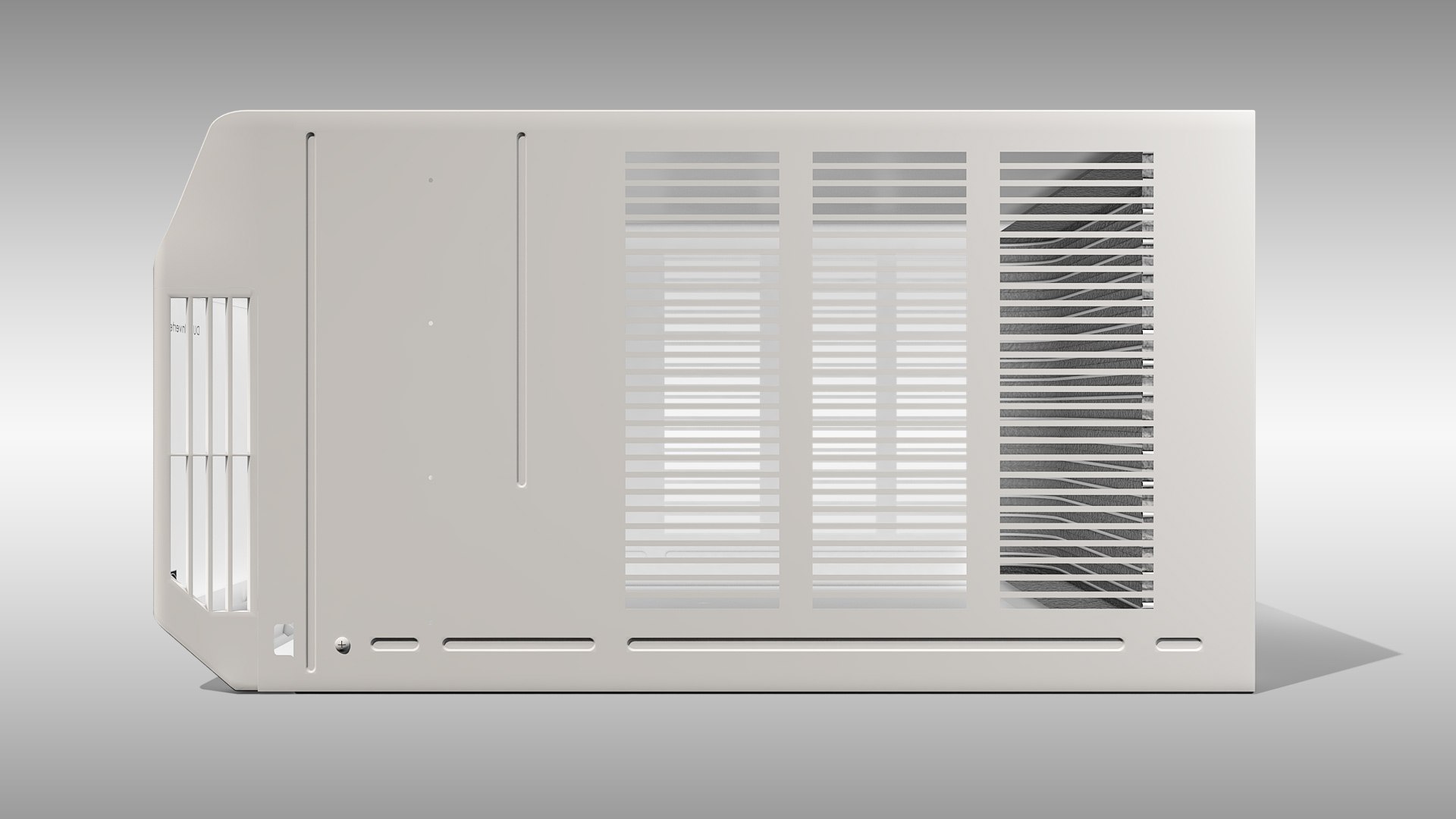 Lg Window Air Conditioner 3D Model - TurboSquid 1650435