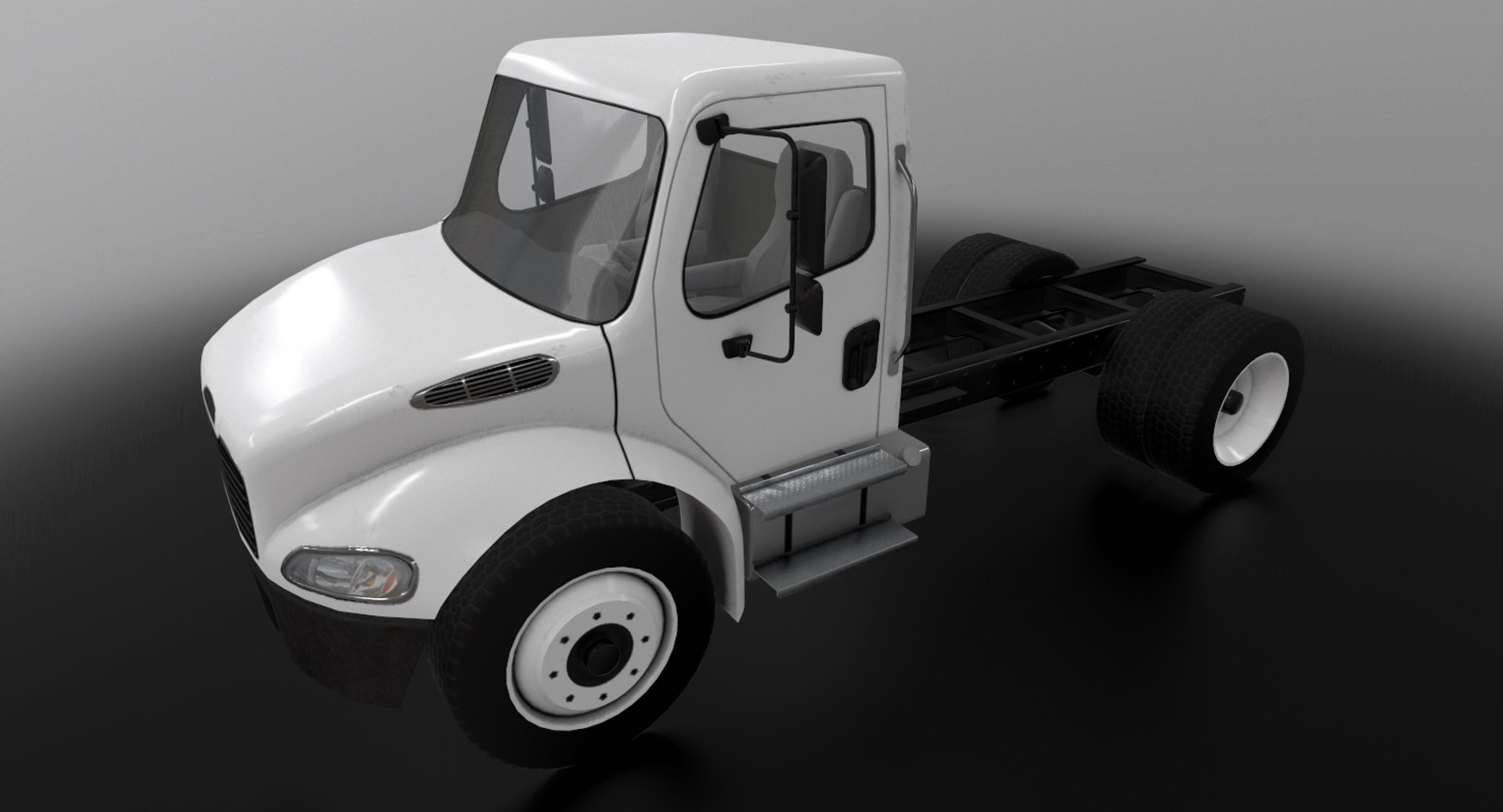 3D realistic freightliner m2 - TurboSquid 1276287