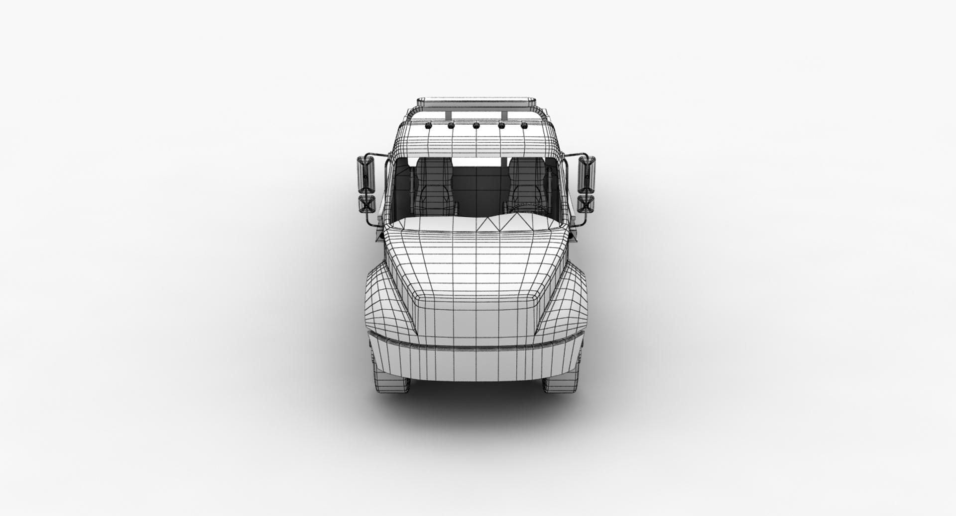 3D realistic freightliner m2 - TurboSquid 1276287