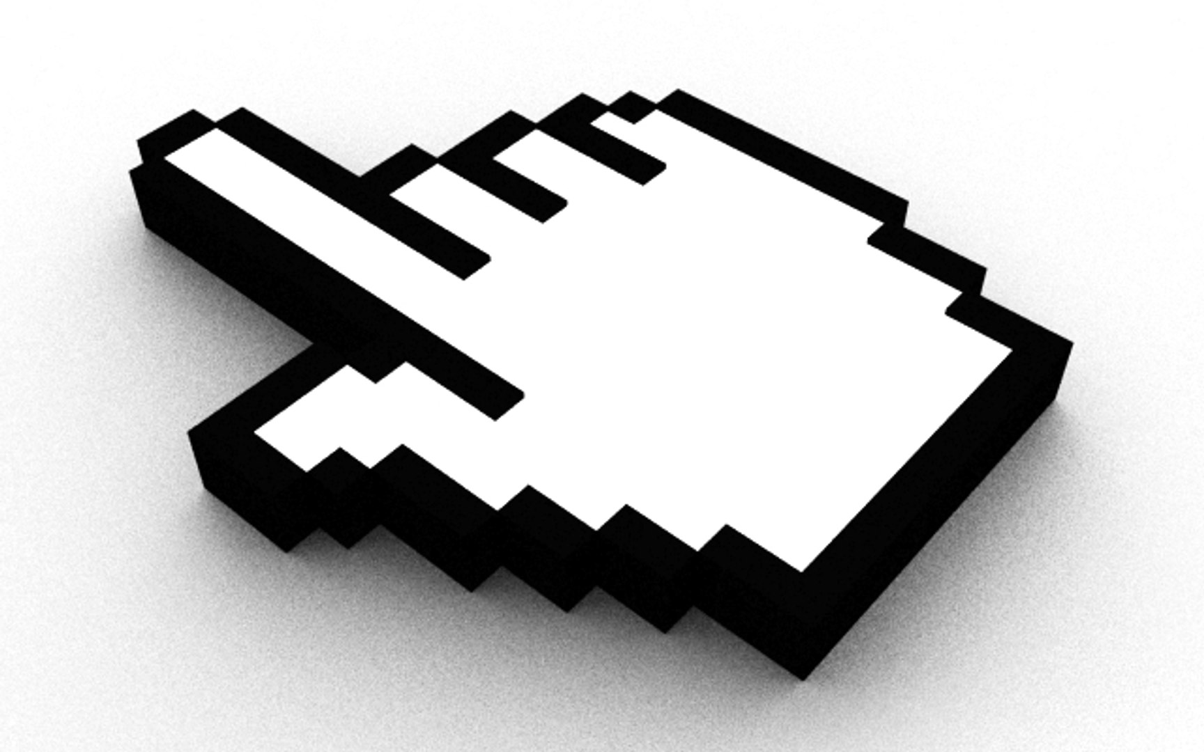 3D модель рука курсора - TurboSquid 548462