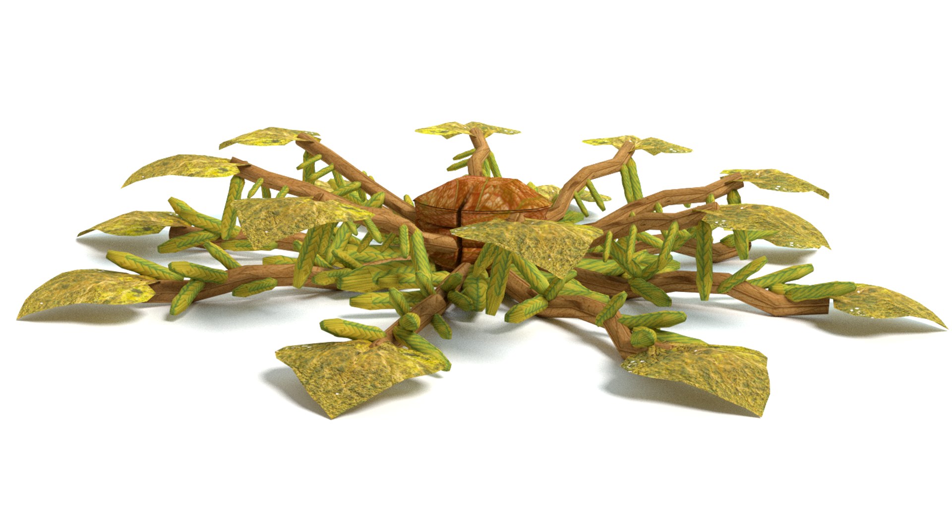 Alien Plant 3D - TurboSquid 1287745