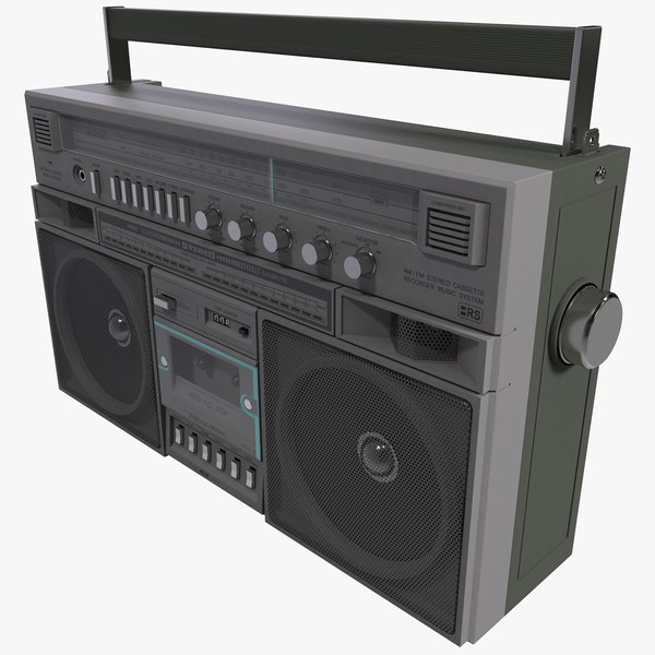 modelo 3d Boombox - TurboSquid 771650