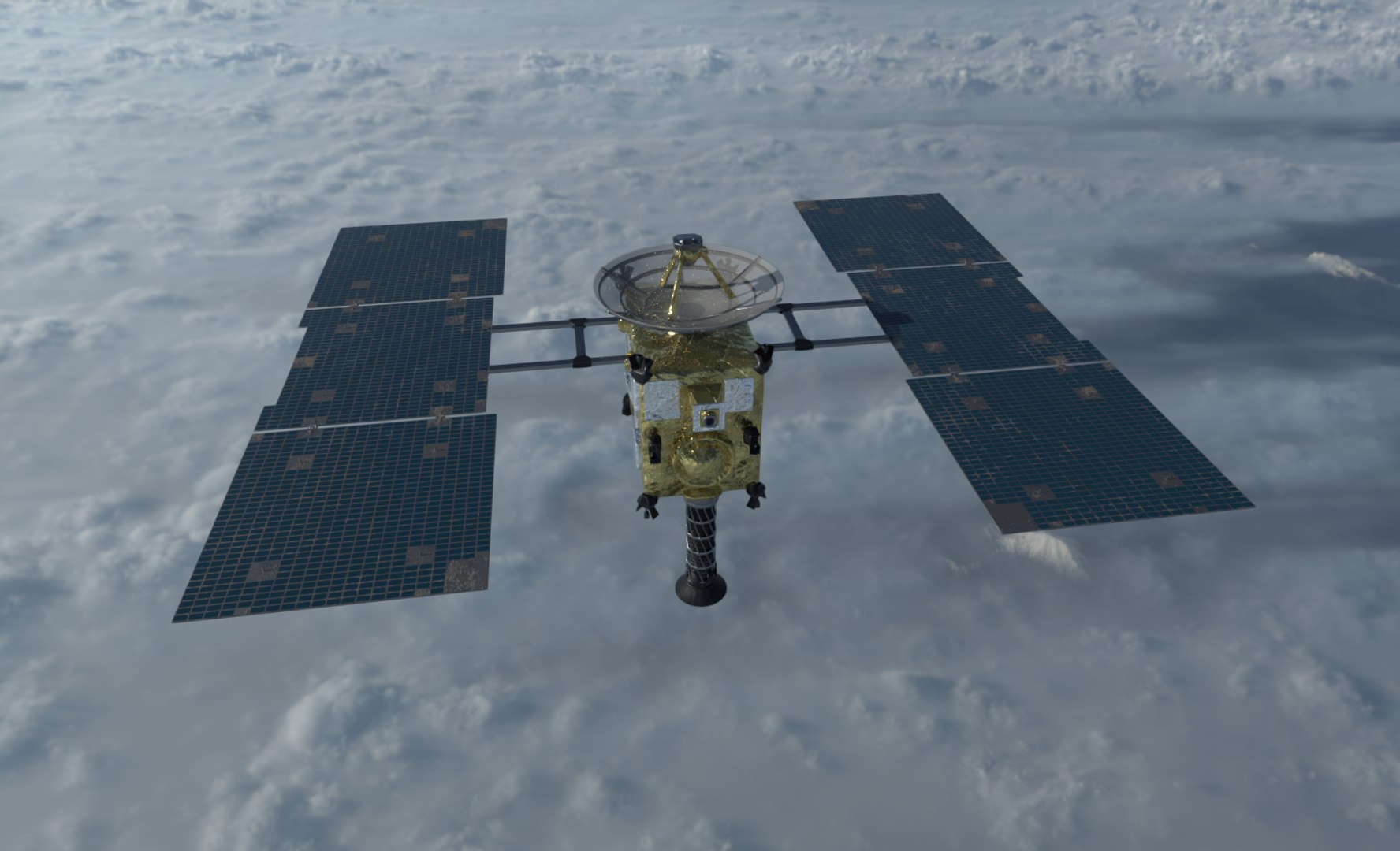 3D Hayabusa Space Satellite Model - TurboSquid 1304083