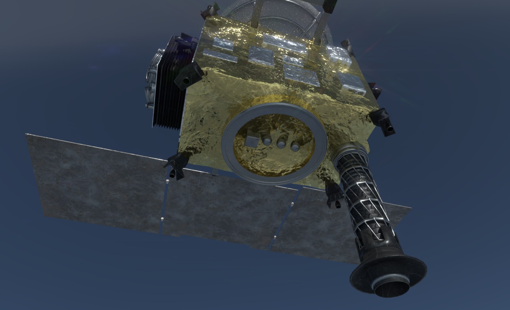 3D Hayabusa Space Satellite Model - TurboSquid 1304083
