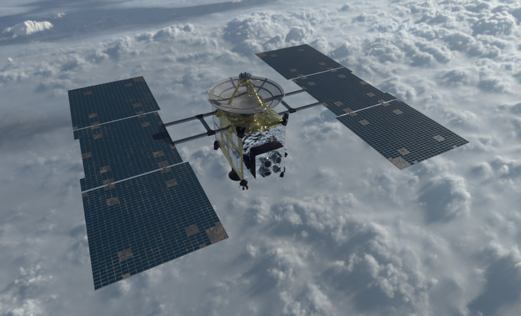 3D Hayabusa Space Satellite Model - TurboSquid 1304083