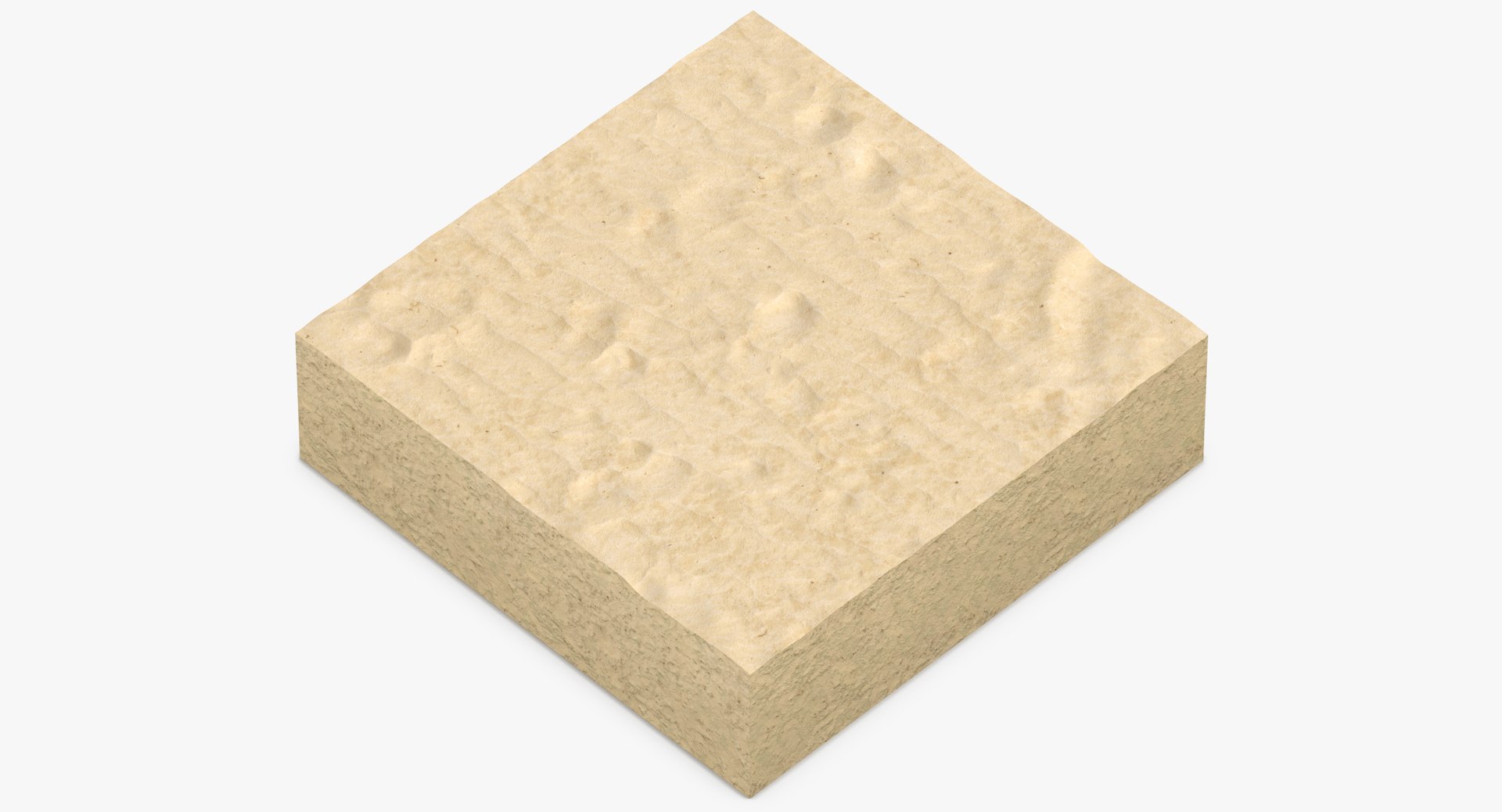 3D Sand Cross Section 02 - TurboSquid 1312304