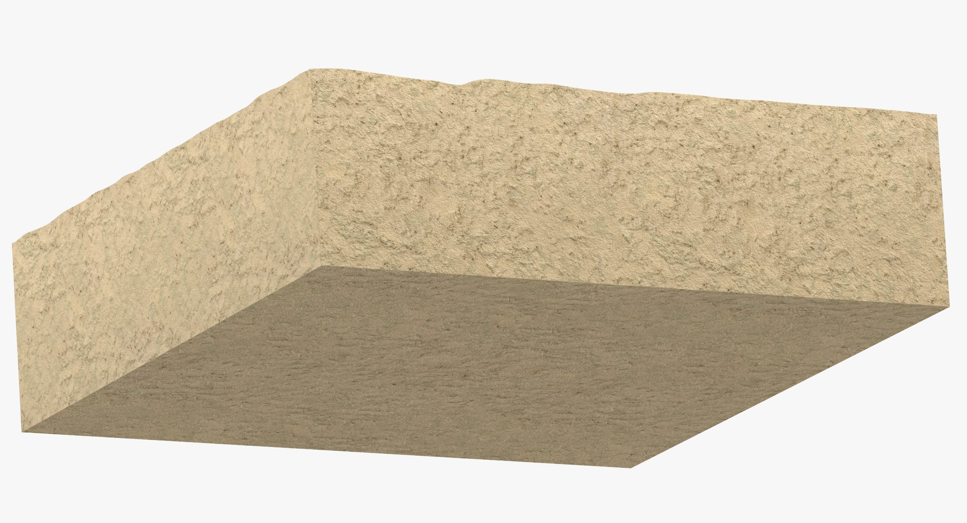 3D Sand Cross Section 02 - TurboSquid 1312304