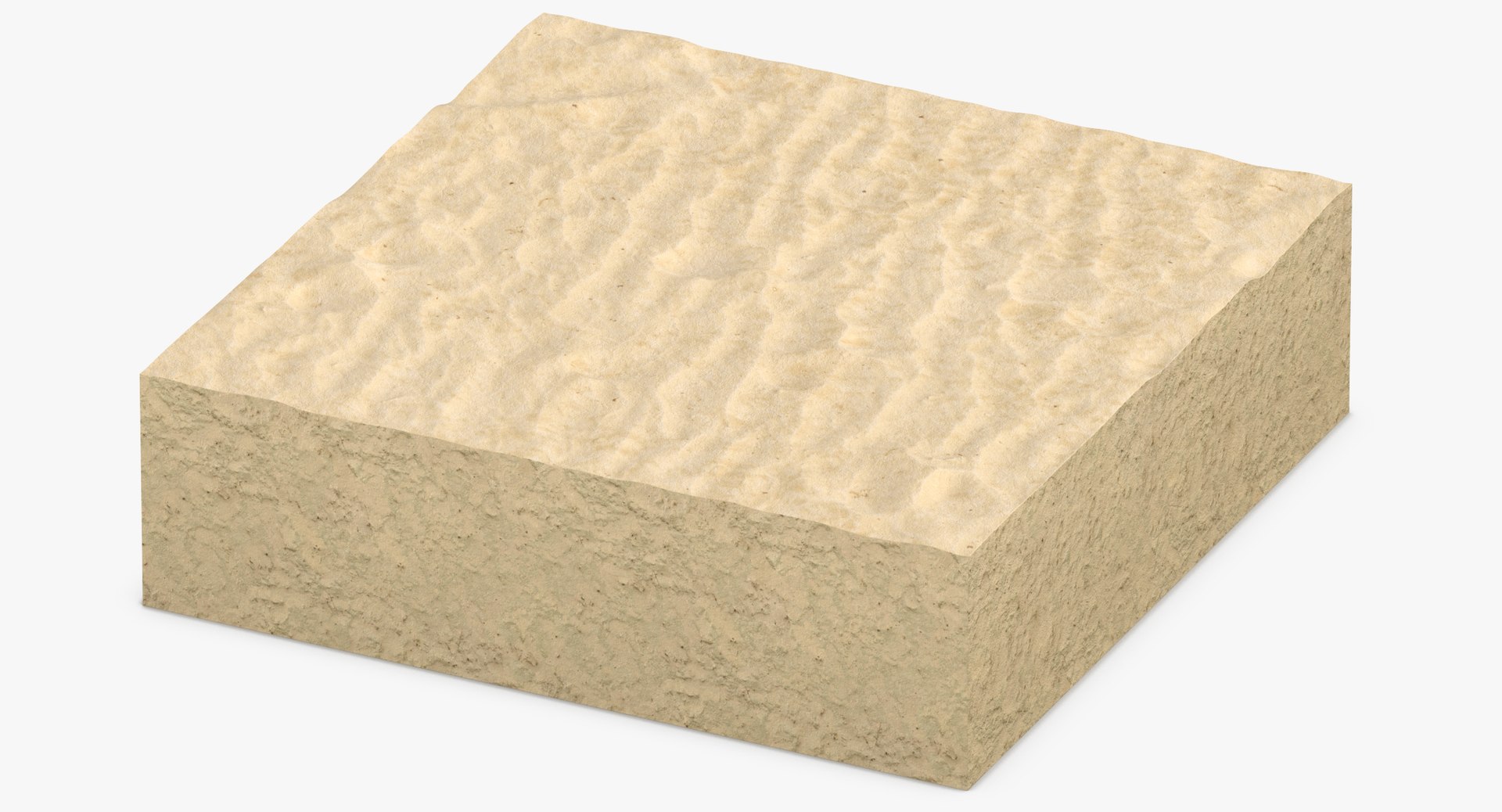 3D Sand Cross Section 02 - TurboSquid 1312304