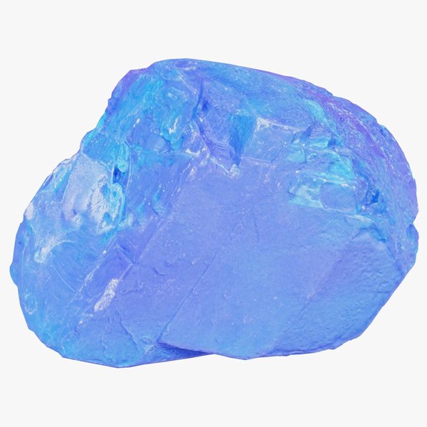 modelo 3d Cristal de sal azul 04 remasterizado - TurboSquid 2362528