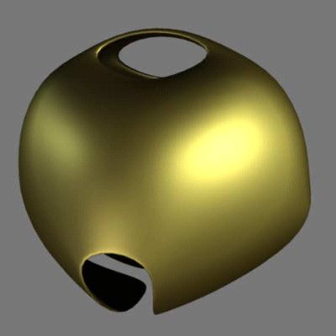 Free Obj Model Jingle Bell