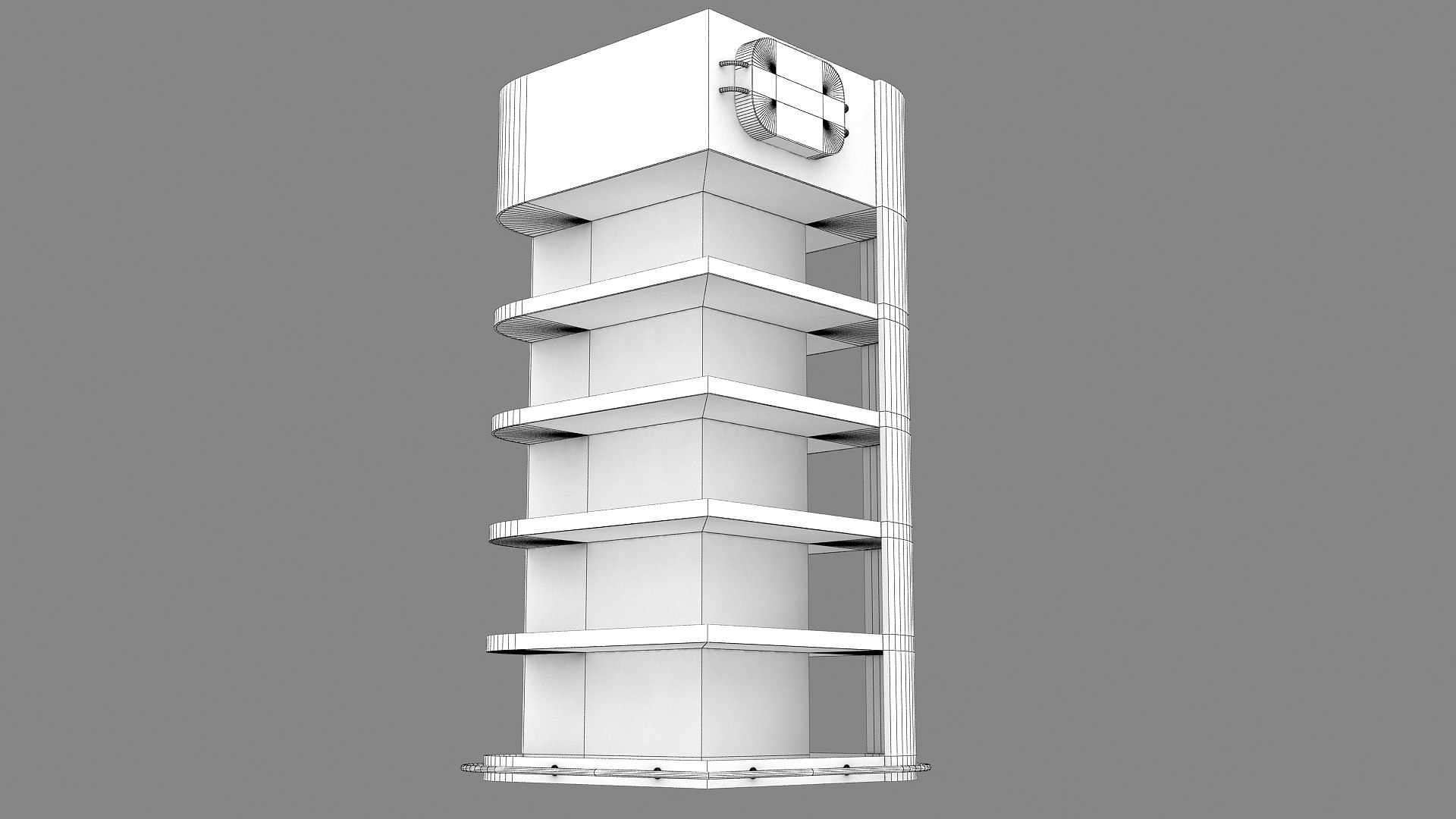 Maggi Display Rack 3D Model - TurboSquid 2285288