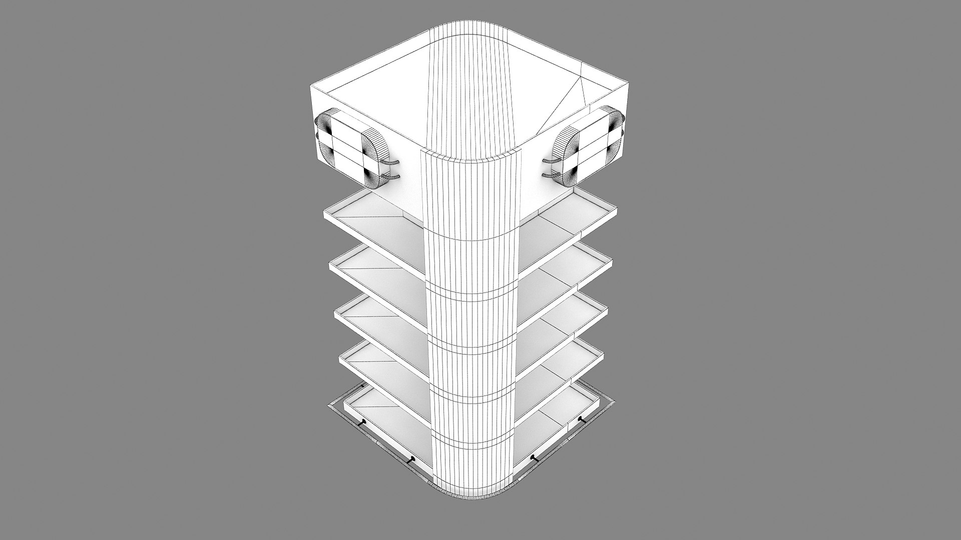 Maggi Display Rack 3D Model - TurboSquid 2285288