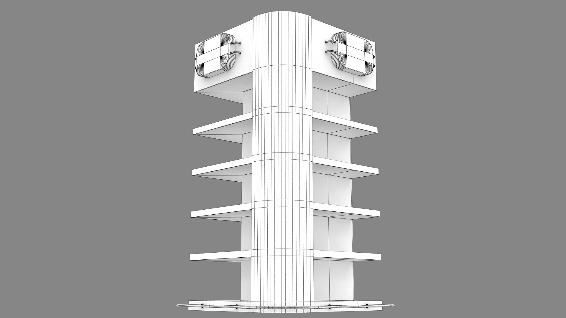 Maggi Display Rack 3D Model - TurboSquid 2285288