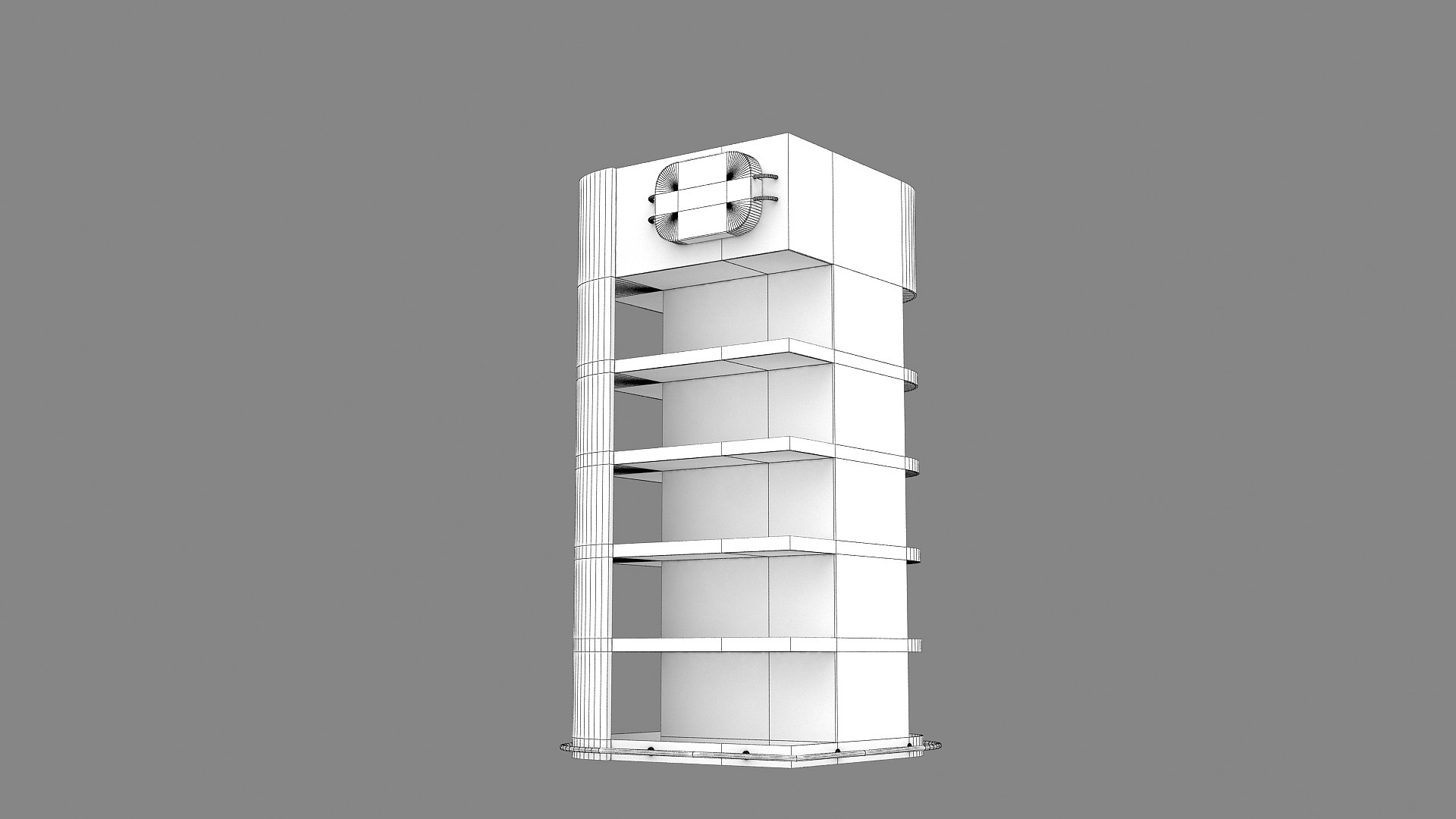 Maggi Display Rack 3D Model - TurboSquid 2285288