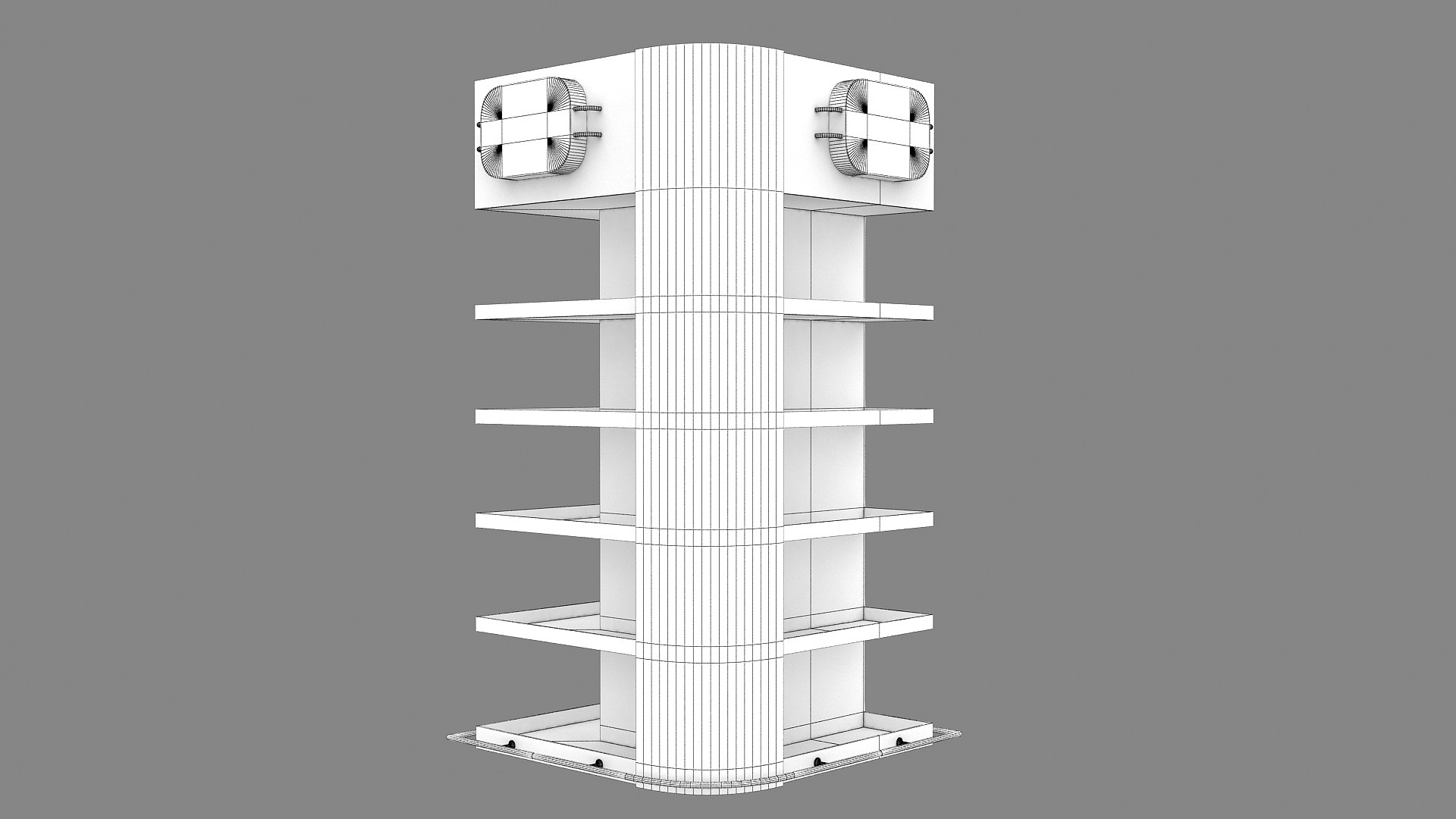 Maggi Display Rack 3D Model - TurboSquid 2285288