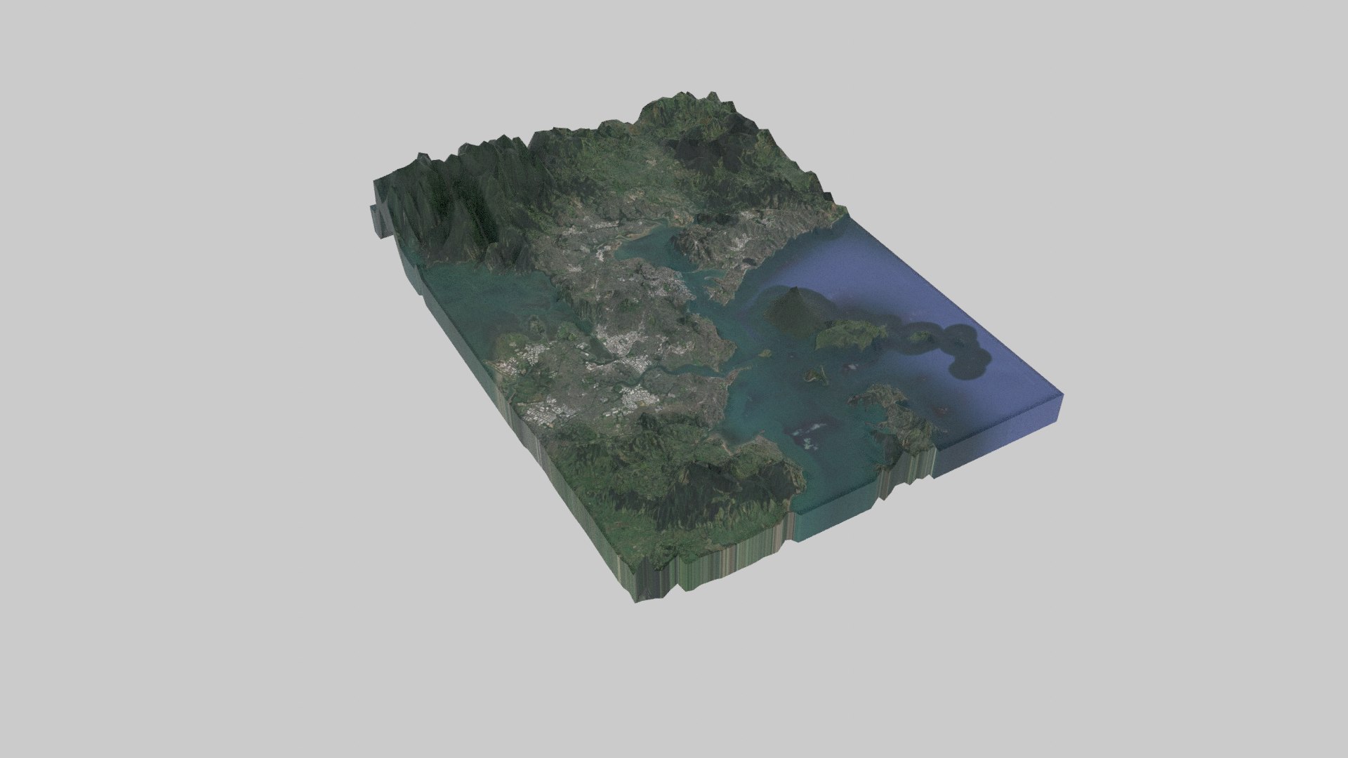 Auckland City 3D Model - TurboSquid 2077993