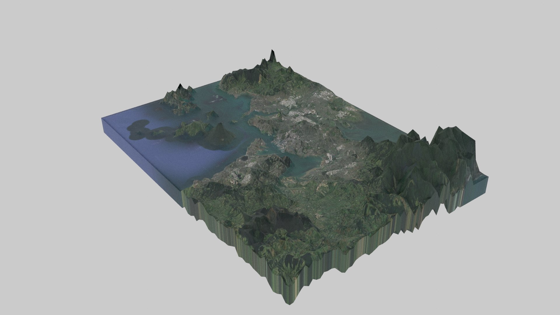Auckland City 3D Model - TurboSquid 2077993