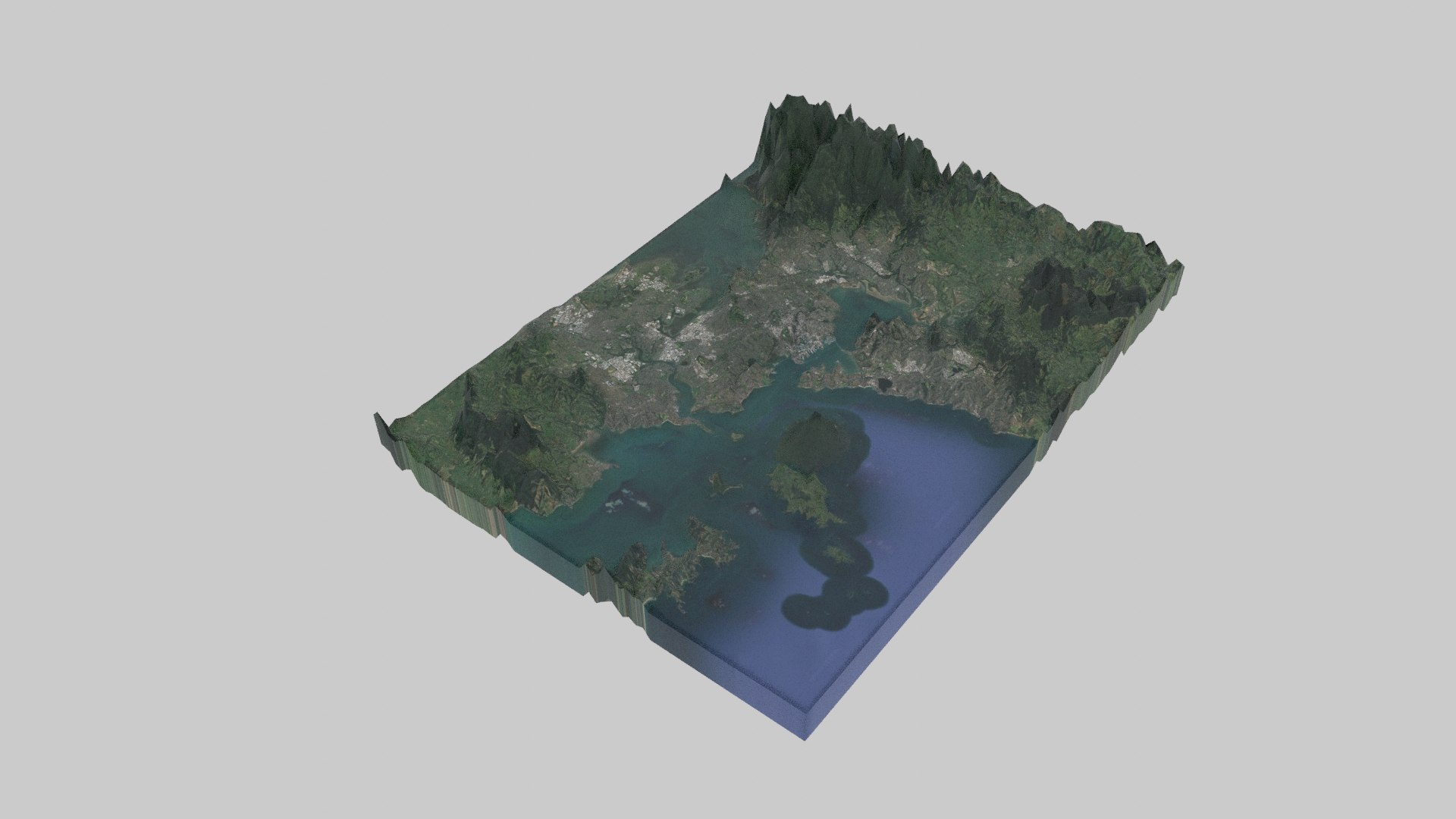 Auckland City 3D Model - TurboSquid 2077993