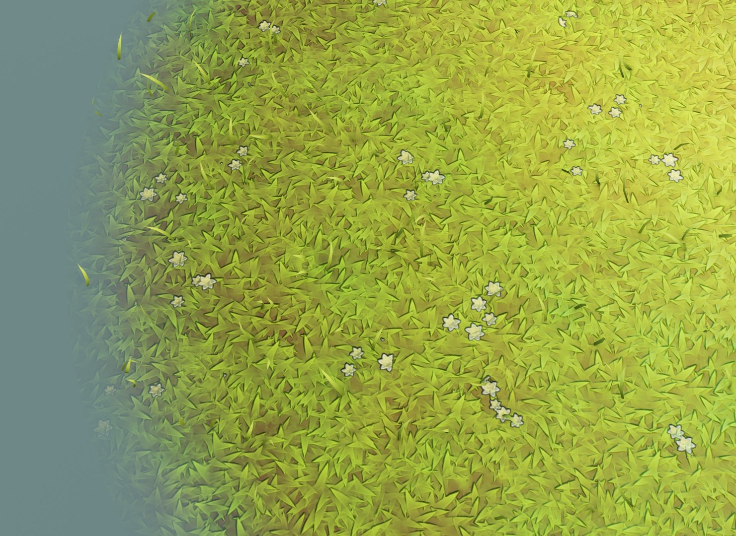 Cartoon Grass Toon Model - TurboSquid 1707877