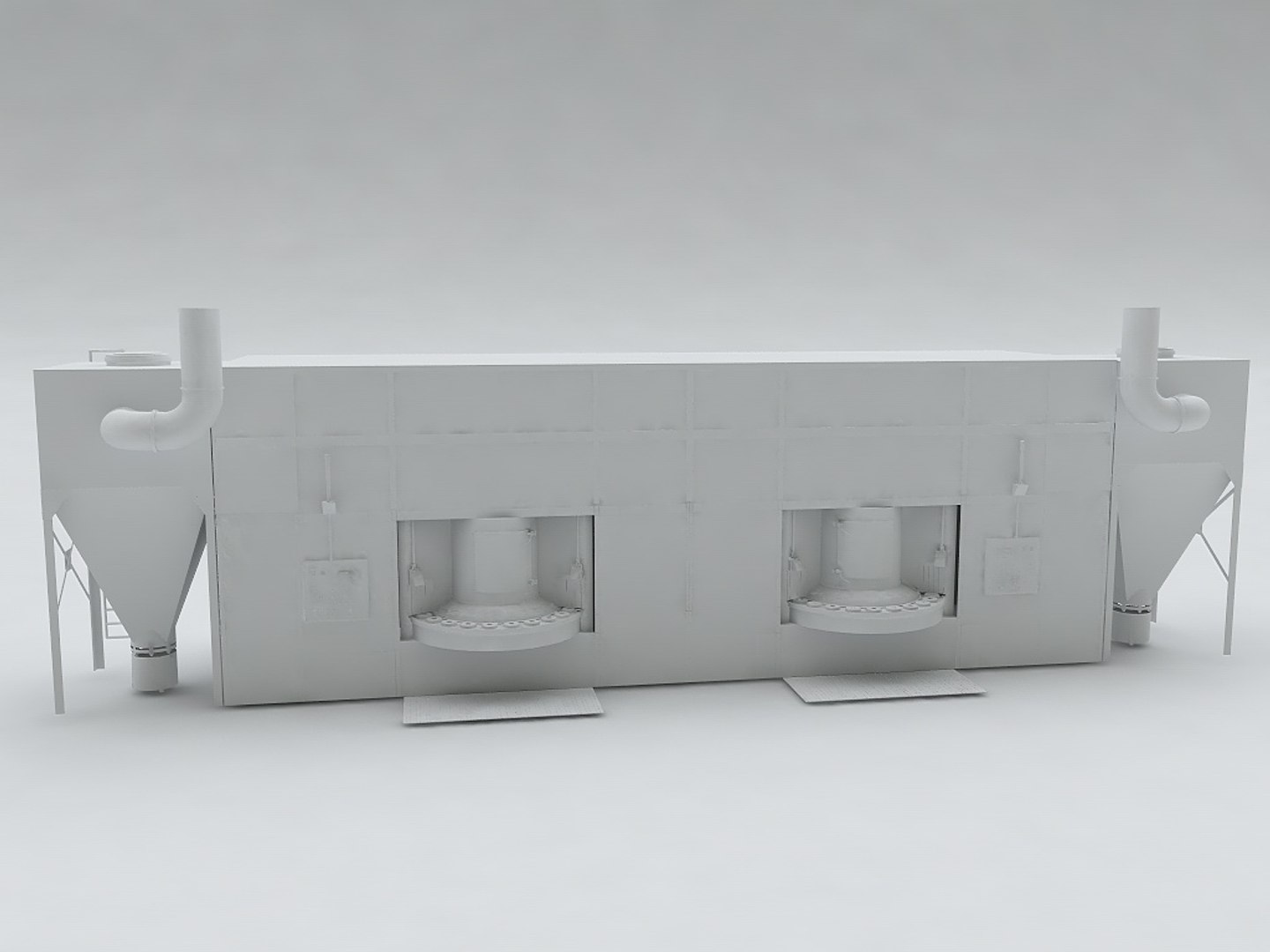 3d Model Blasting Machine