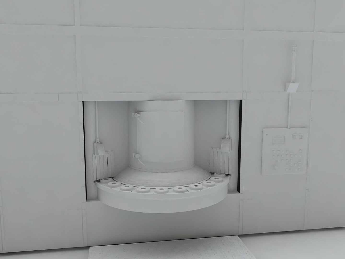 3d Model Blasting Machine