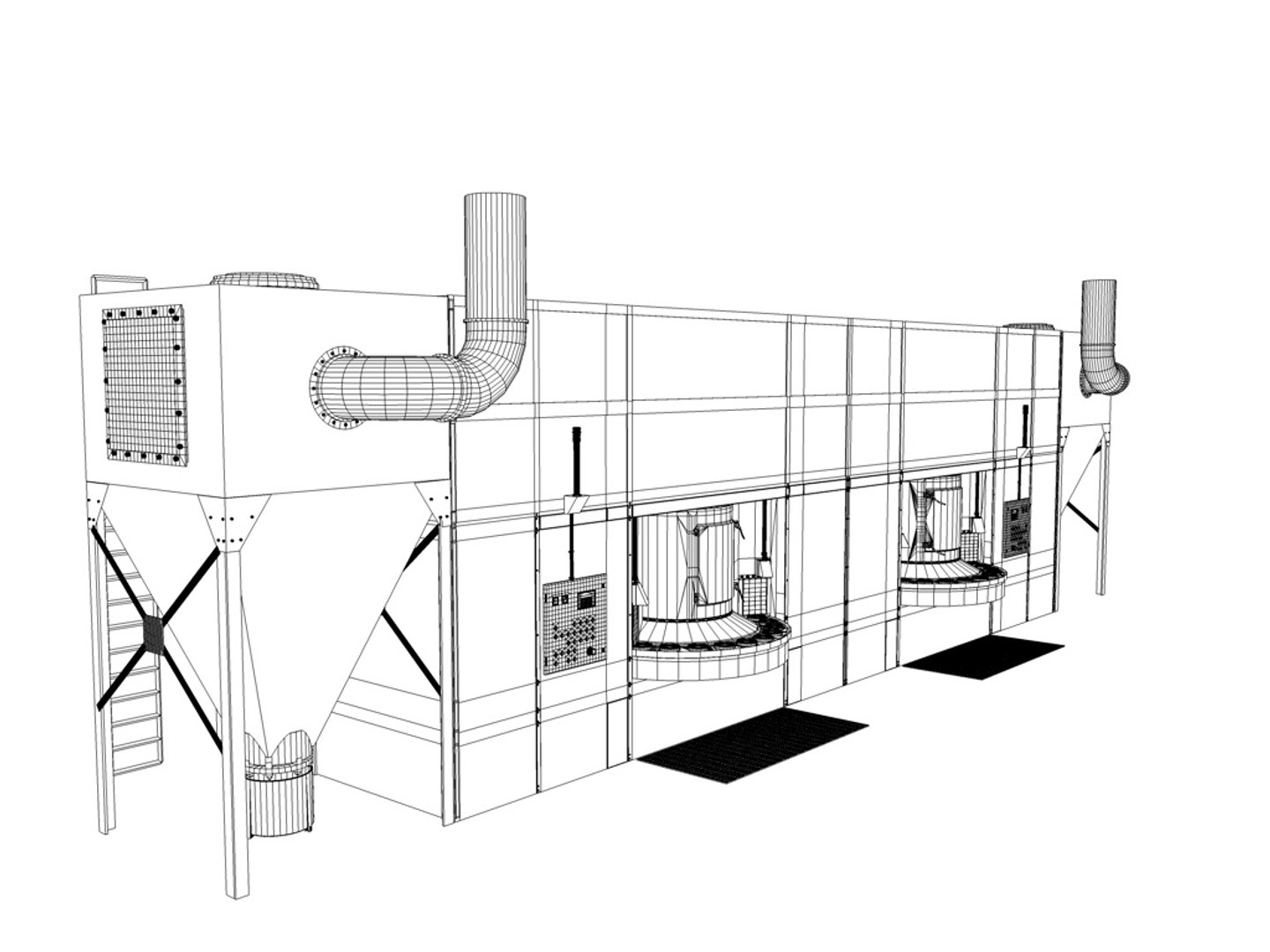 3d Model Blasting Machine