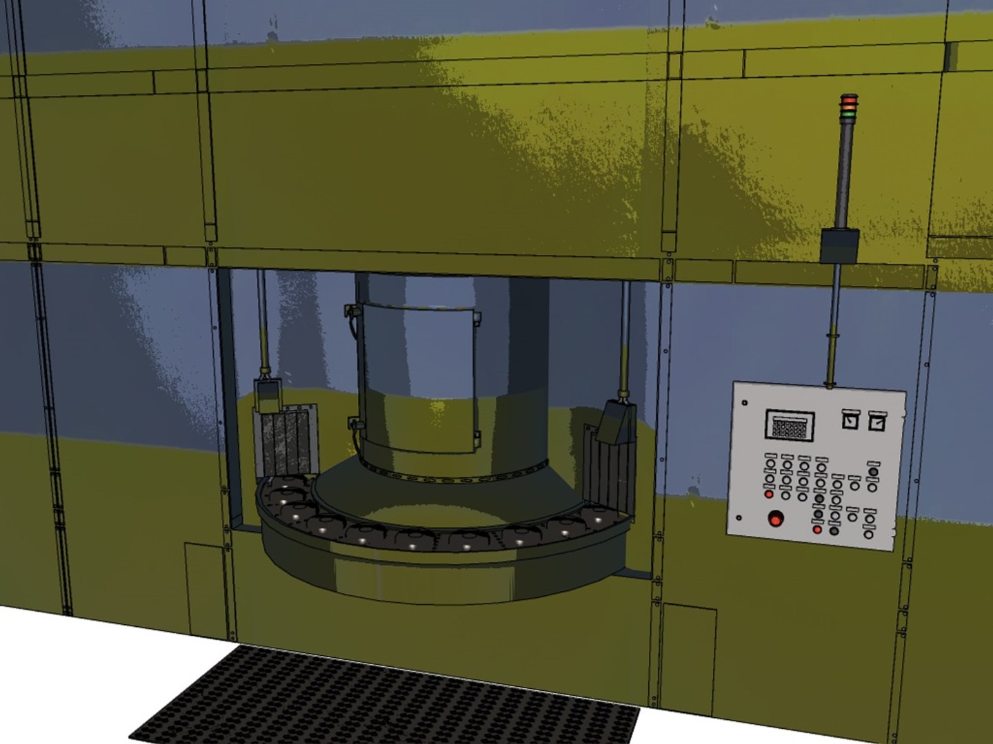 3d Model Blasting Machine