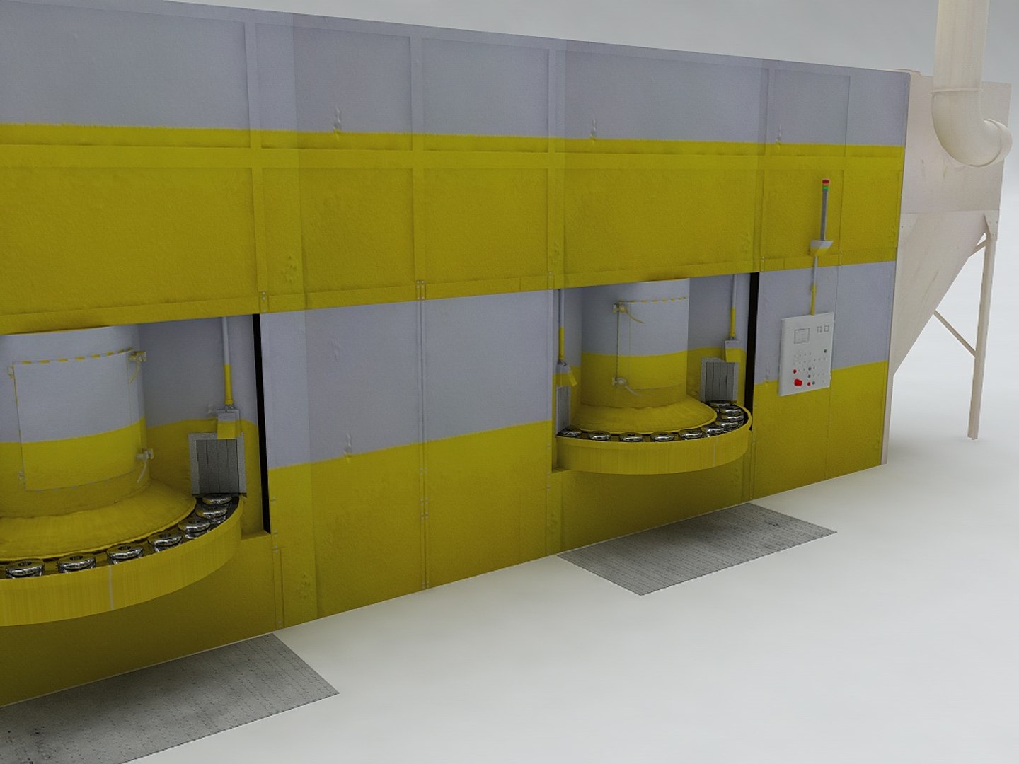 3d Model Blasting Machine