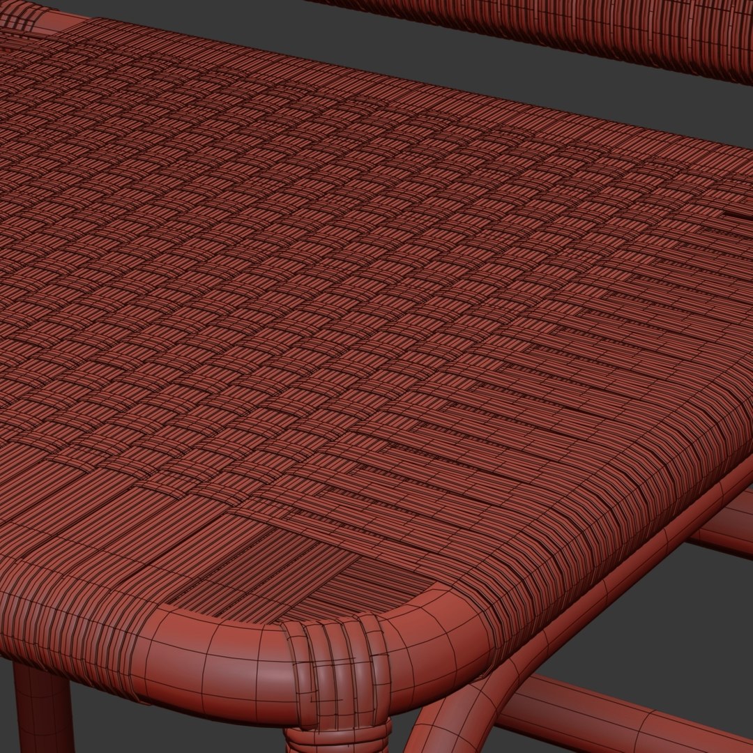 3D rattan chair - TurboSquid 1675843