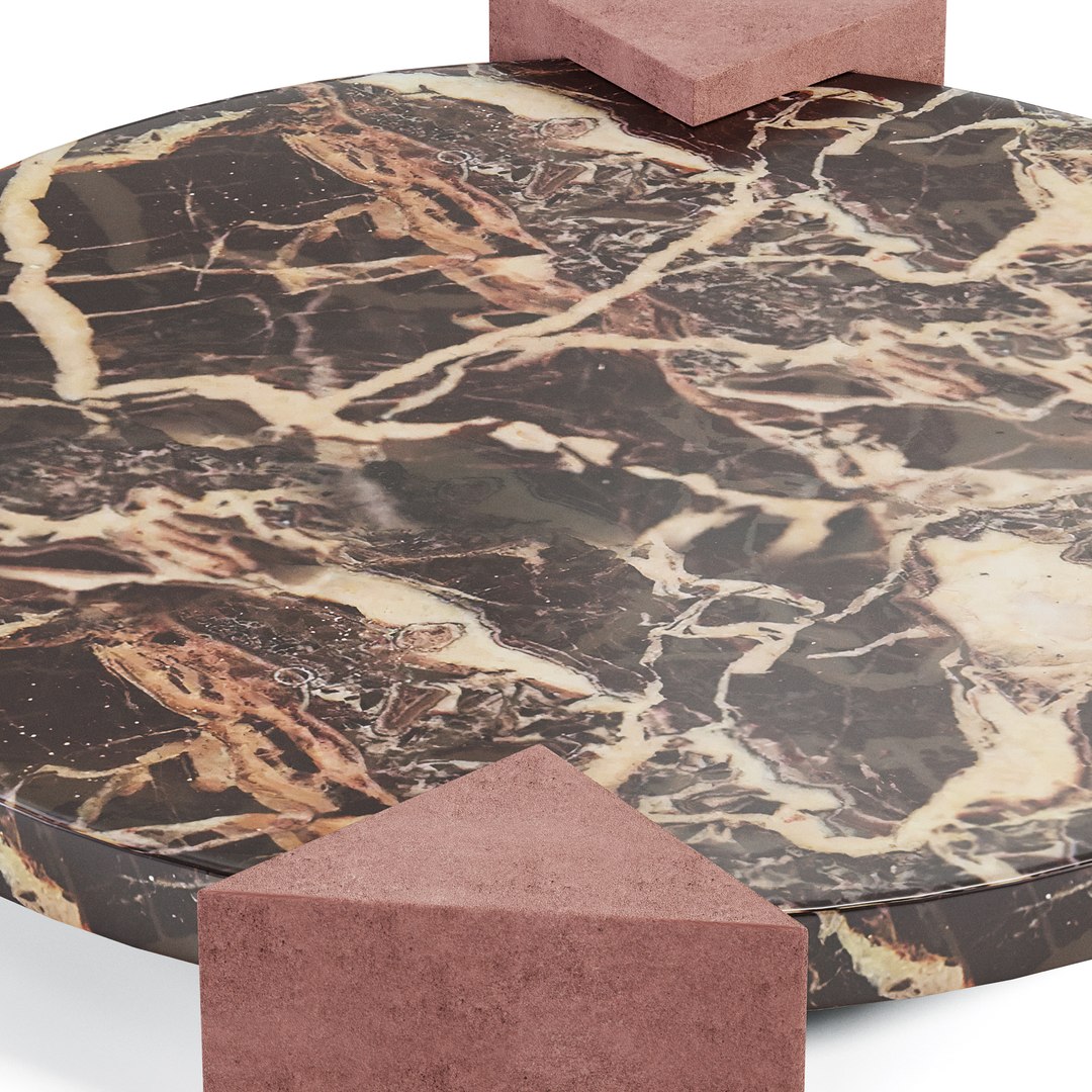 3D Rufus Hedra Round Tray - TurboSquid 2417052