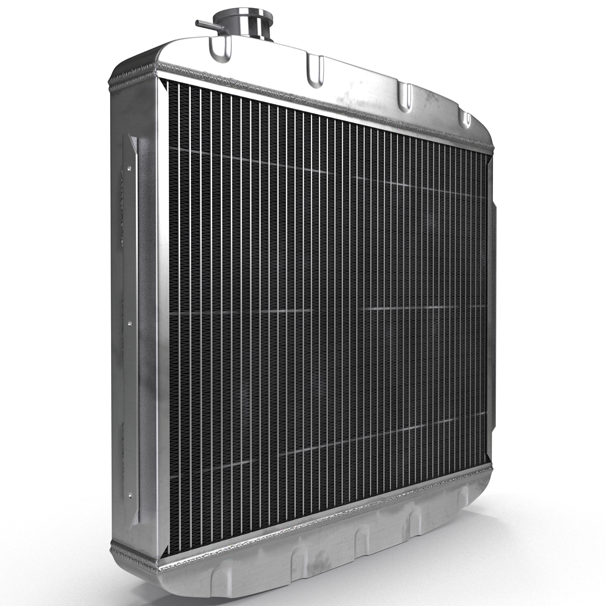 car radiator 3d max