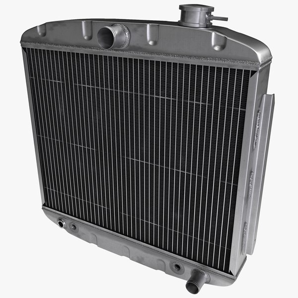 car radiator 3d max
