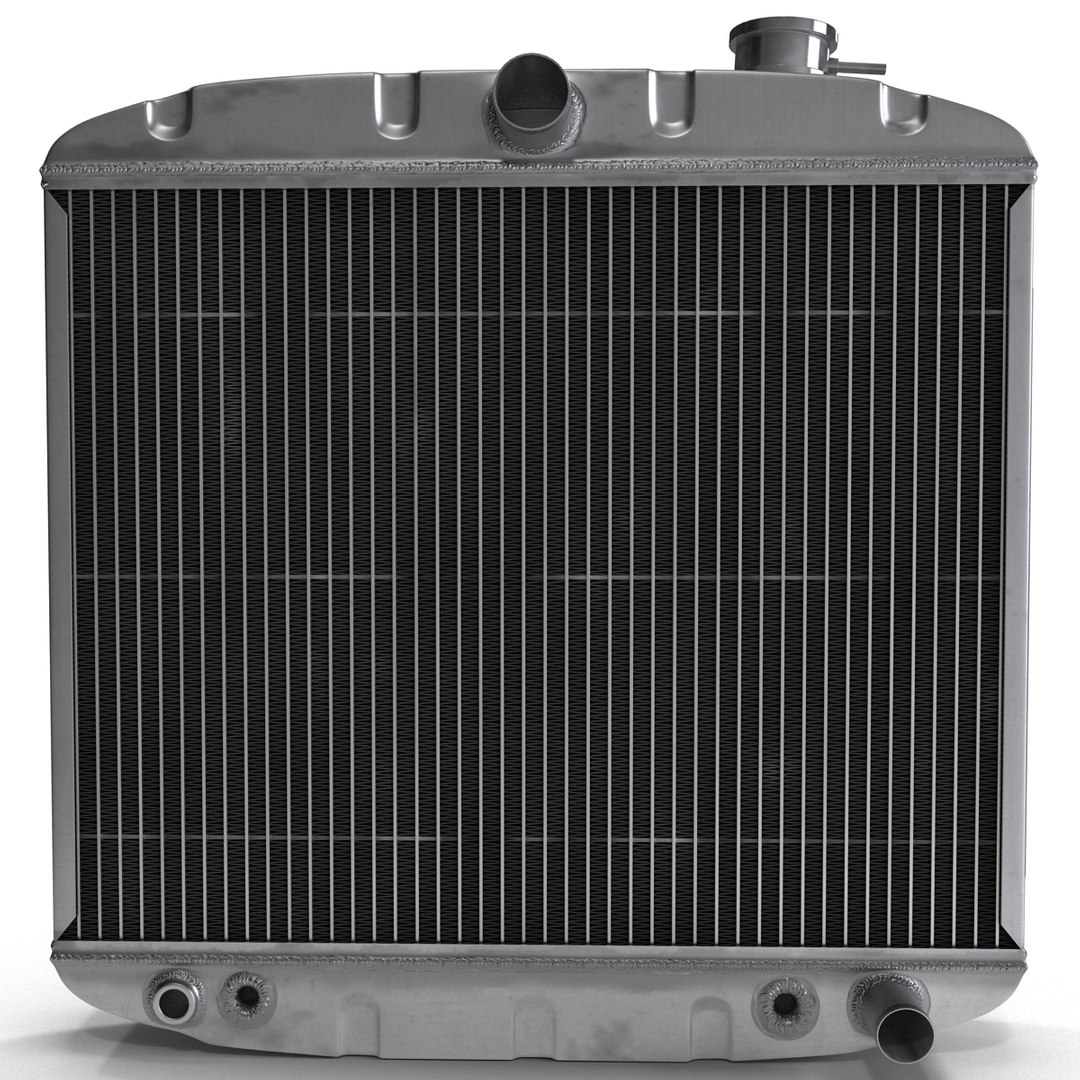 car radiator 3d max