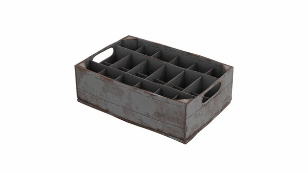 Old Wooden Crate 4 3D - TurboSquid 1817982