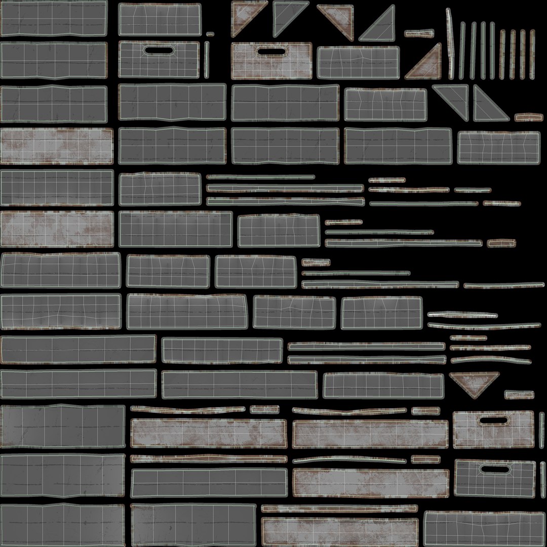 Old Wooden Crate 4 3D - TurboSquid 1817982