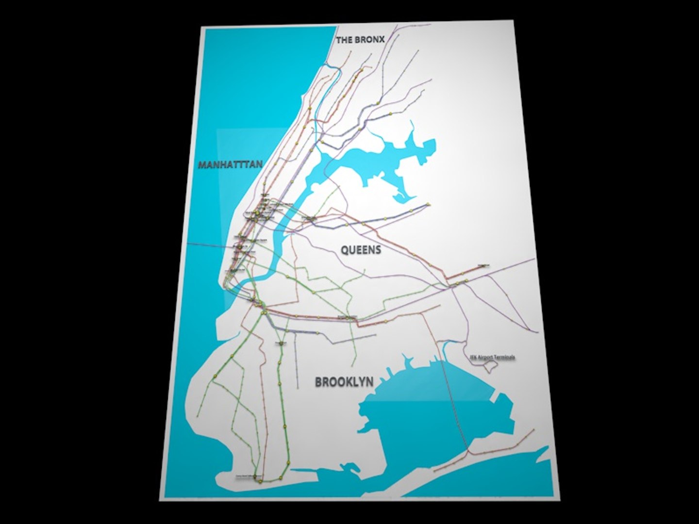 official subway 3d model