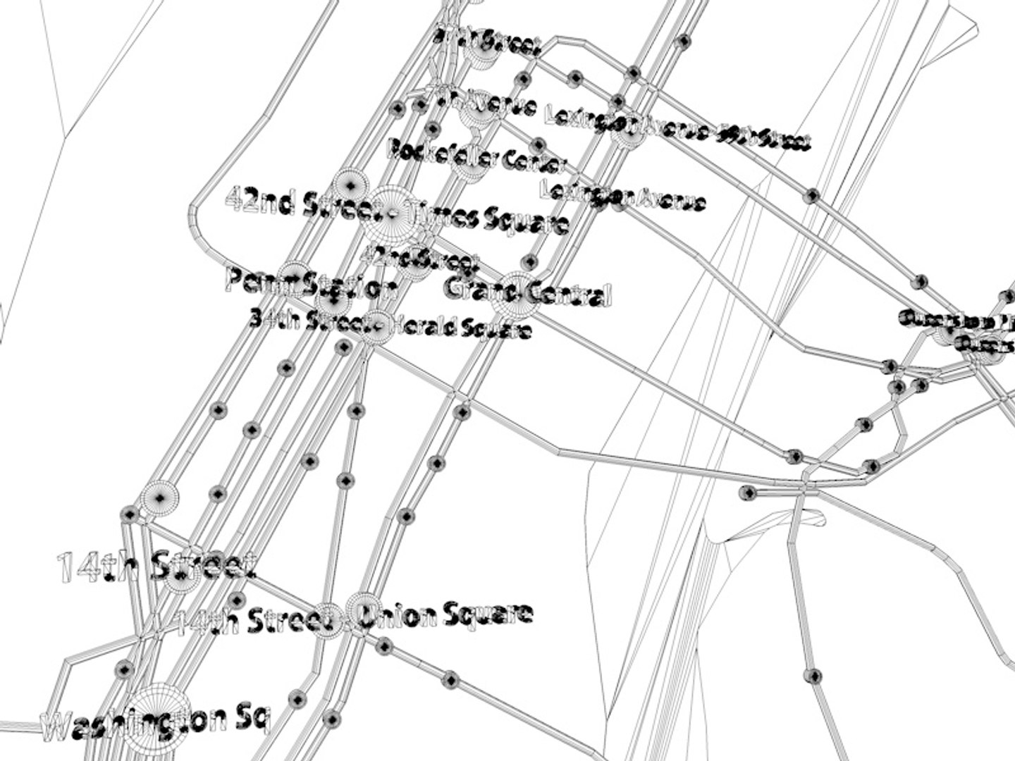 official subway 3d model