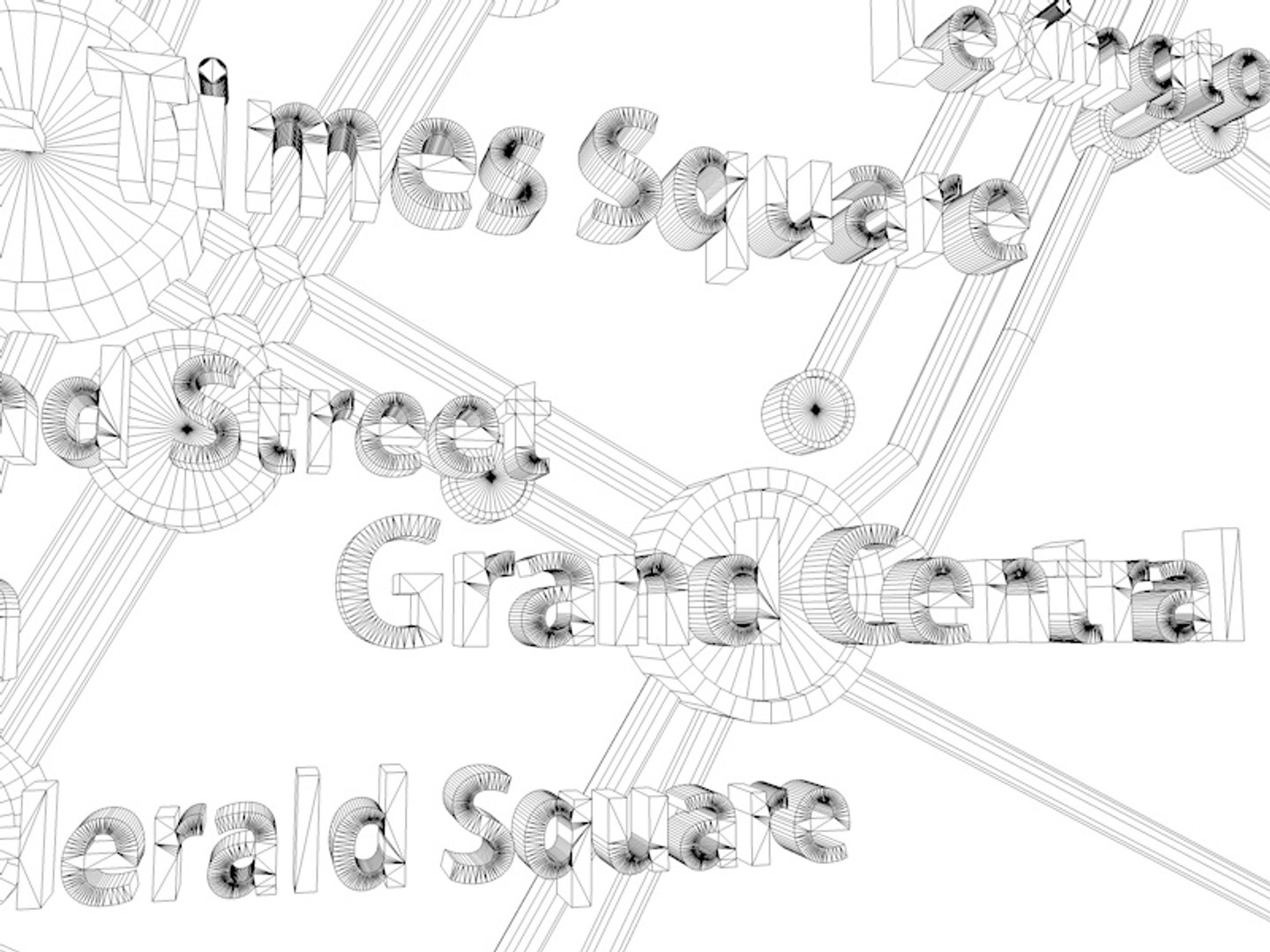 official subway 3d model