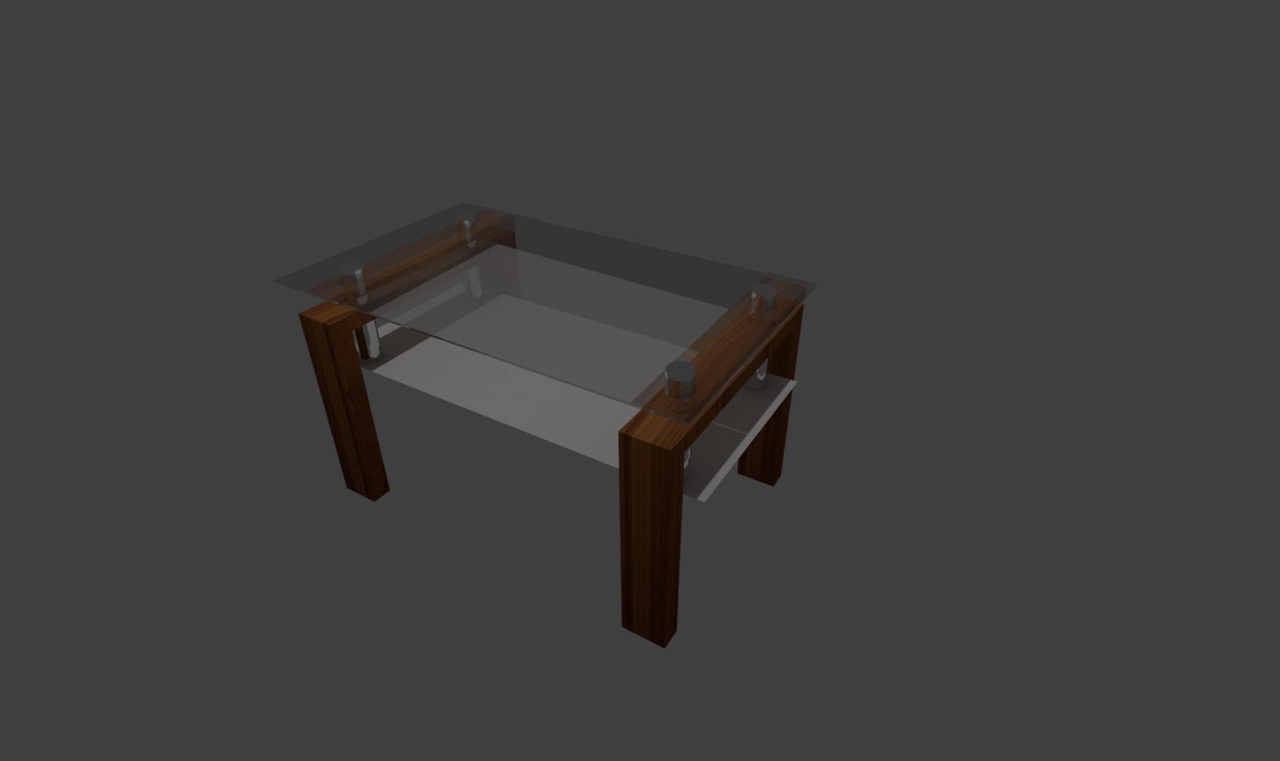 Realistic Wooden Table 3D Model - TurboSquid 1149753