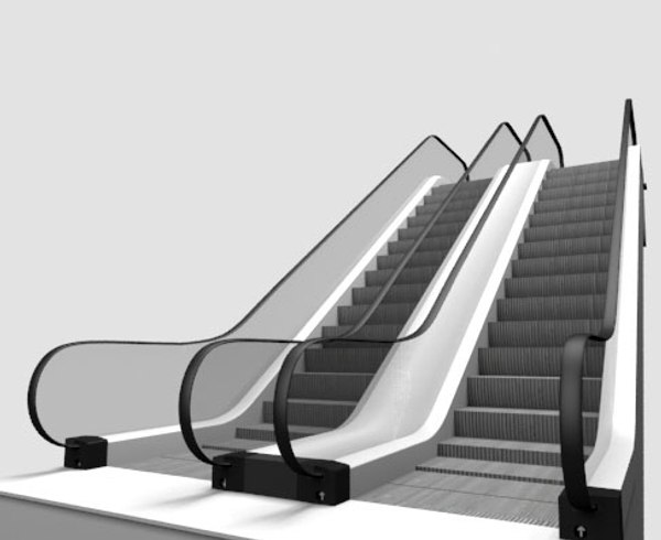 Animated Escalator 3D Models for Download | TurboSquid