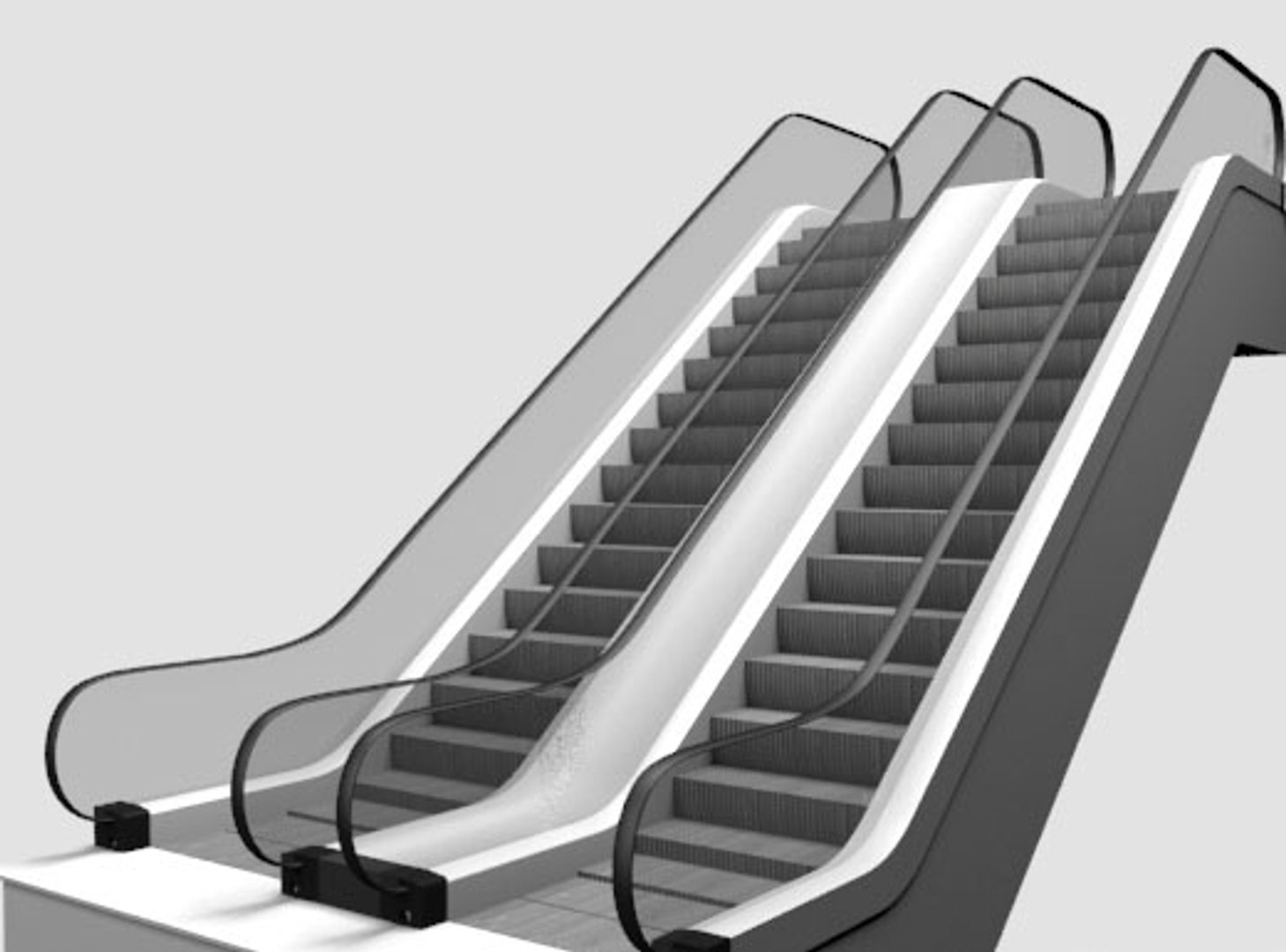 Moving Escalator Model - TurboSquid 1190646